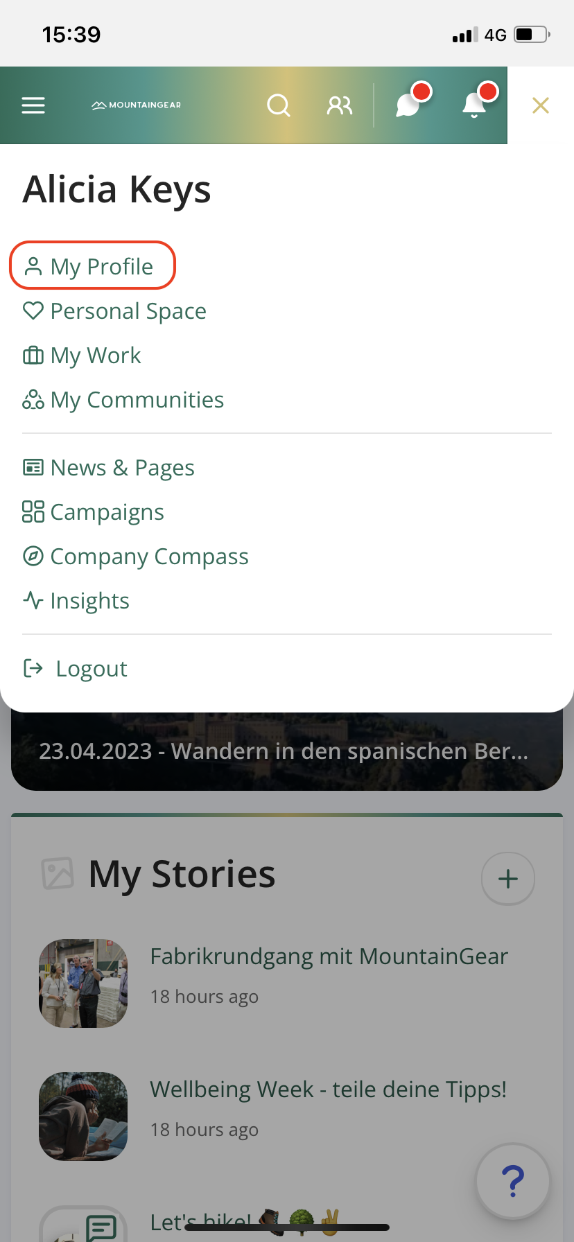 How do I change my profile picture?