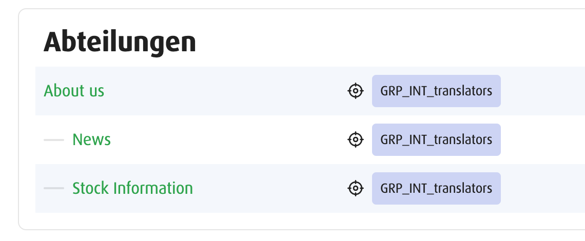 How to create and maintain the navigation?